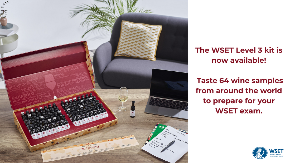 Wine tasting kit to take your WSET exam. – E-tasting USA